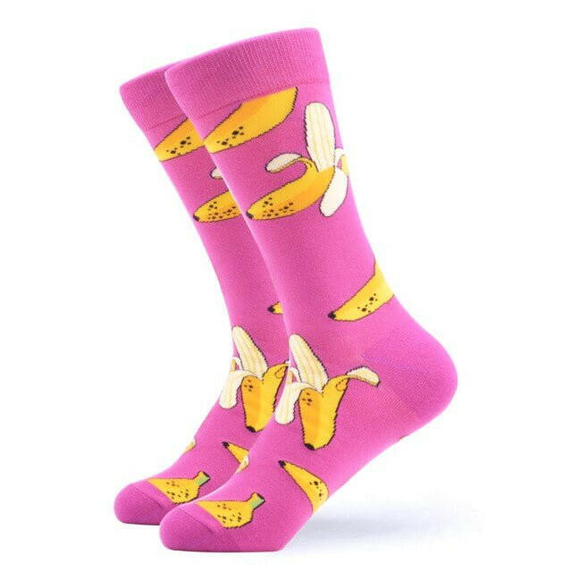 Calcetines con Diseño de Banana Pelada – Calcetines KIUO
