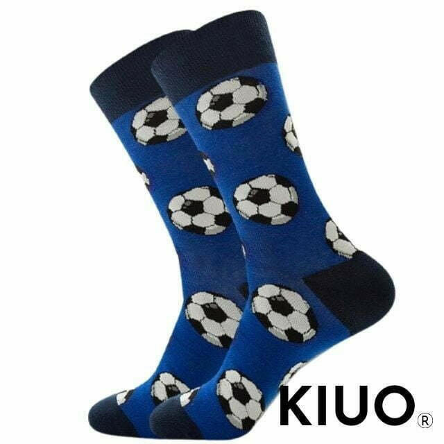 Calcetines con Diseño de Futbol – Calcetines KIUO